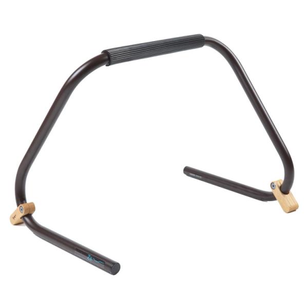 ●サイズ／幅57×奥行36.5×高さ41.8cm●重さ／約1.9kg●材質／スチールパイプ、エラストマー樹脂、PE（エンドキャップ）●最大使用者体重／120kg●付属品／ストッパーセット●生産国／日本・軽量で頑丈な置くだけ手すり。・立つ・座...