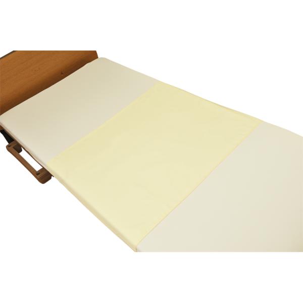 ●サイズ／幅145×長さ70cm●材質／表：ポリエステル100％、裏：ポリウレタンラミネート●生産国／日本●洗濯機可●脱水機可●乾燥機可●防水加工●ケース入数（ケース購入時）/50・小柄な方に最適なジャストフィットサイズ。