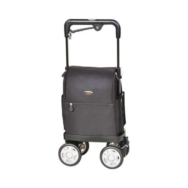 ●サイズ／幅21×奥行38×高さ64.8〜86（5段階／5.3cm）cm●車輪サイズ／前輪13.5×後輪13.5cm●重さ／2.6kg●材質／フレーム：アルミ・合成樹脂、バッグ：ポリエステル●バッグ容量／約15L●積載荷重／6kg●付属品／...