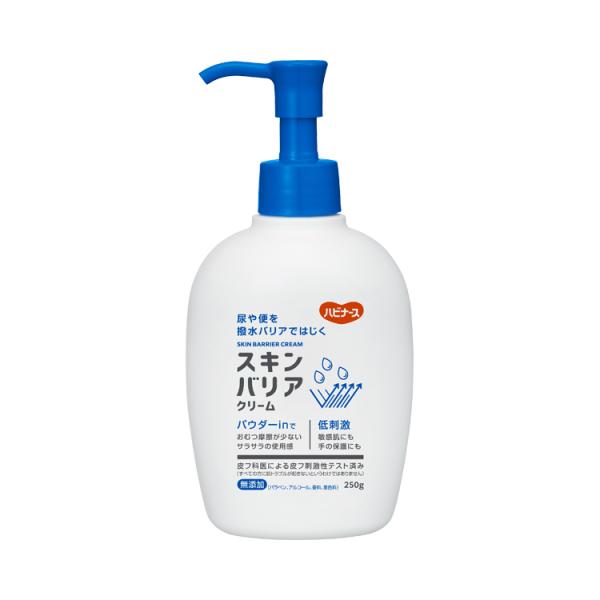 ●成分／水、シクロペンタシロキサン、グリセリン、BG、PEG-10ジメチコン、他●生産国／日本●無香料、無着色、ノンアルコール●保湿成分●撥水●ケース入数（ケース購入時）/24・尿や便をはじく撥水クリーム！パウダーinのためおむつ摩擦が少な...