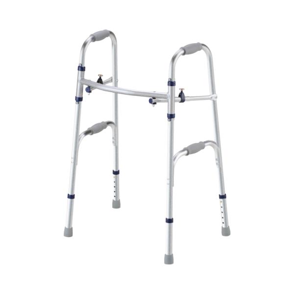 ●サイズ／幅64〜65.5（ハの字：107）×奥行43.5〜45×高さ79.5〜89.5（5段階／2.5cm）cm、折りたたみ時：幅57×奥行11×高さ81cm、ハンドル内幅：43cm、下段グリップ高：37〜47cm●重さ／2.9kg●材質...