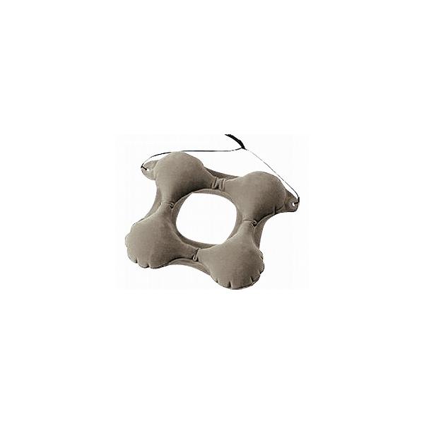 ●サイズ／幅25×奥行25×厚さ6cm、中穴：10cm●重さ／70g●材質／本体・キャップ：ポリ塩化ビニール●生産国／日本●手洗い不可★別売替カバー：無し●ケース入数（ケース購入時）/10・4つの空気ボールがツボをおさえます。・ゴムひもは自...