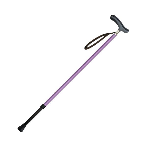 ●サイズ／長さ75〜90cm（7段階／2.5cm）、グリップ長さ：12.3cm、ゴムチップ底径：3cm●パイプ径／上部：1.8cm、下部：1.6cm●重さ／235g●材質／本体：アルミ、グリップ：PP+エラストマー、先ゴム：合成ゴム●適応ゴ...
