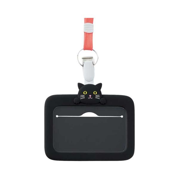 ●サイズ／幅10.5×高さ9×厚さ0.6cm、ストラップ全長：約90cm●対応サイズ／8.6×5.4cm（カードサイズ）、9.1×5.5cm（名刺サイズ）●重さ／48g●材質／カバー：シリコーンゴム、プレート：ポリカーボネート、ストラップ：...