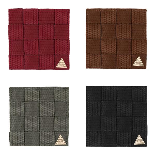 サイズ：100mm角材　質：アクリル繊維カラー：グレー・ワイン　　　　ブラック・ブラウン入　数：10枚