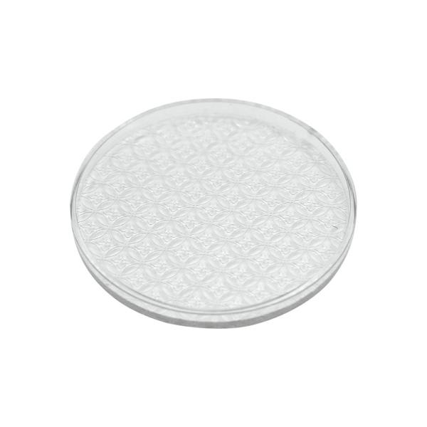 サイズ：82φ×H7.5mm材　質：ECOZEN製カラー：透明