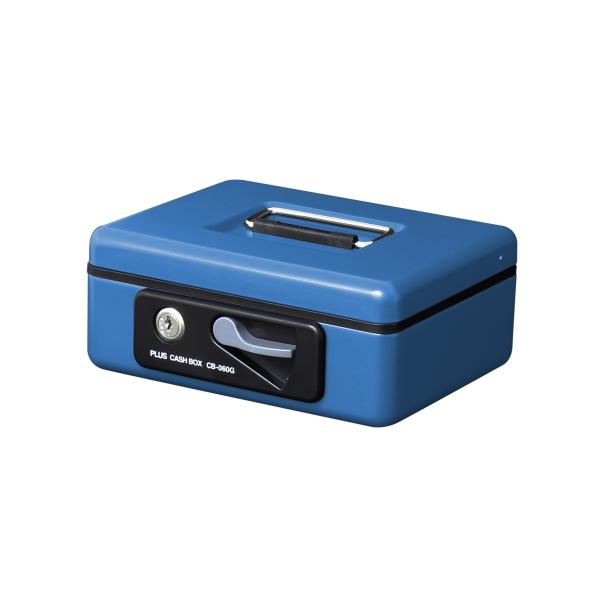 プラス 手提金庫 ＣＢ−０６０Ｇ　ＢＬ品番：CB-060G BLJANコード:4977564128821※メーカーの都合によりパッケージ及び内容量などが予告なく変更される場合があります。