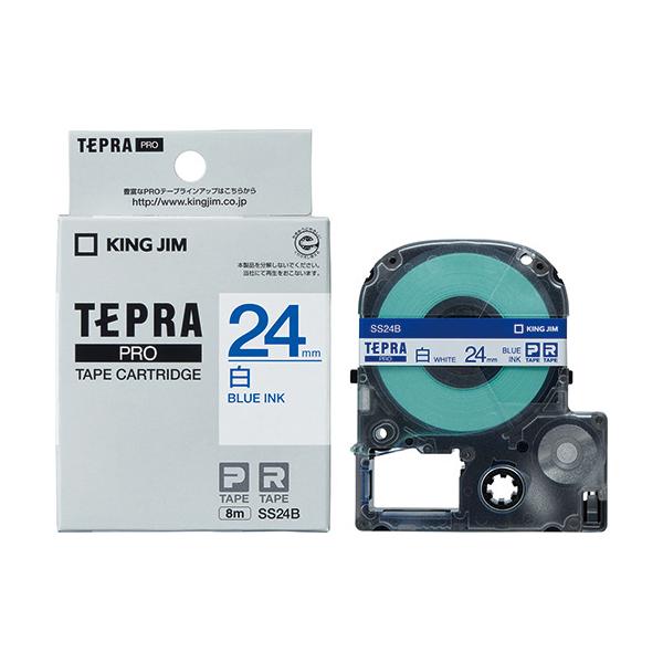 キングジム ラベルライター用テープカートリッジ ＳＳ２４Ｂ品番：SS24BJANコード:4971660760251※メーカーの都合によりパッケージ及び内容量などが予告なく変更される場合があります。