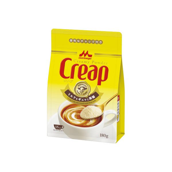 森永乳業 クリープ 詰替用 １８０ｇ ０６５７８２１品番：0657821JANコード:4902720156608お得な１０パックセット※メーカーの都合によりパッケージ及び内容量などが予告なく変更される場合があります。