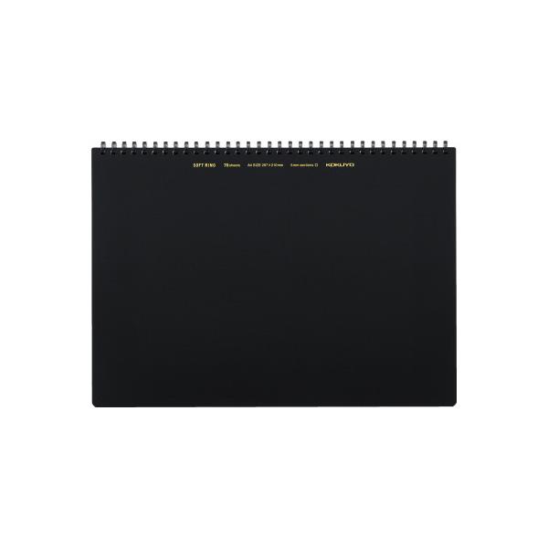 コクヨ　ソフトリング　ビジネス方眼罫７０枚Ａ４黒　ス−ＳＶ４２７Ｓ５−ＤJANコード: 4901480395562品番: ス-SV427S5-D※メーカーの都合によりパッケージ及び内容量などが予告なく変更される場合があります。