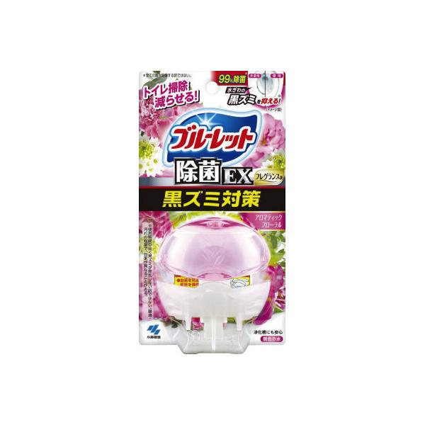 小林製薬　液体ブルーレットおくだけ除菌ＥＸ　本体　アロマティックフローラル　０９２７３６JANコード: 4987072092736品番: 092736※メーカーの都合によりパッケージ及び内容量などが予告なく変更される場合があります。