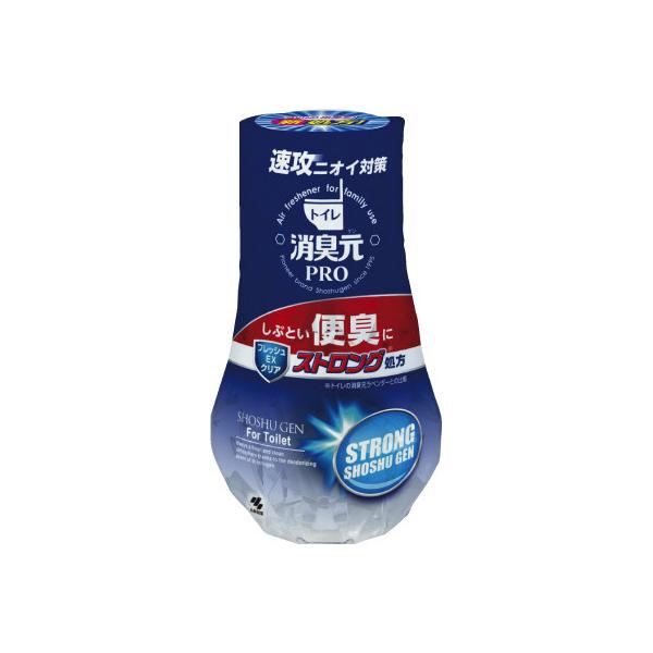 小林製薬　トイレの消臭元ＰＲＯ　便臭ストロングＥＸクリア　０９６７５８JANコード: 4987072096758品番: 096758※メーカーの都合によりパッケージ及び内容量などが予告なく変更される場合があります。