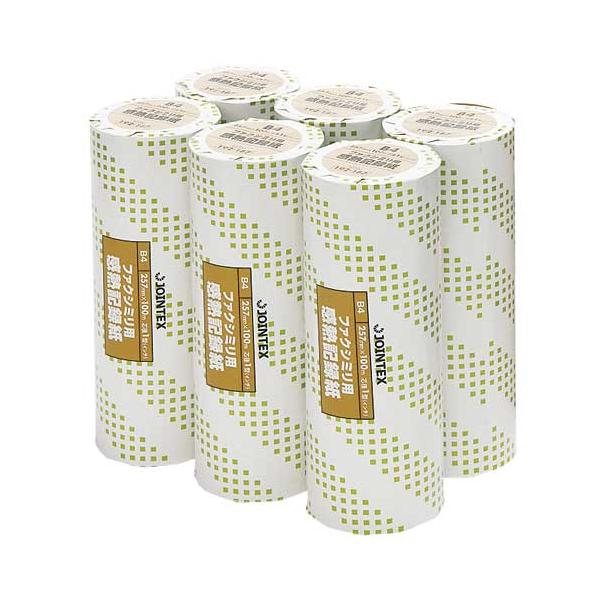 ジョインテックス ＦＡＸ用感熱記録紙 Ａ２３３Ｊ−６品番：A233J-6JANコード:4547345008927※メーカーの都合によりパッケージ及び内容量などが予告なく変更される場合があります。