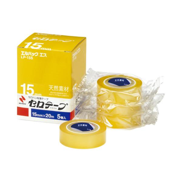 ニチバン 接着テープ ＬＰ−１５Ｓ品番：LP-15SJANコード:4987167039097※メーカーの都合によりパッケージ及び内容量などが予告なく変更される場合があります。