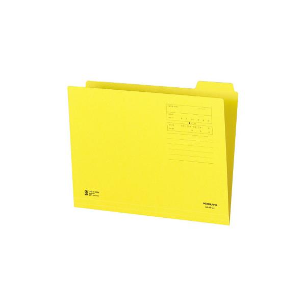 コクヨ １／４カットフォルダー カラー  Ａ４ 第４見出し 黄 Ａ４−４Ｆ−４Ｙ品番：A4-4F-4YJANコード:4901480135144お得な１０パックセット※メーカーの都合によりパッケージ及び内容量などが予告なく変更される場合があります。