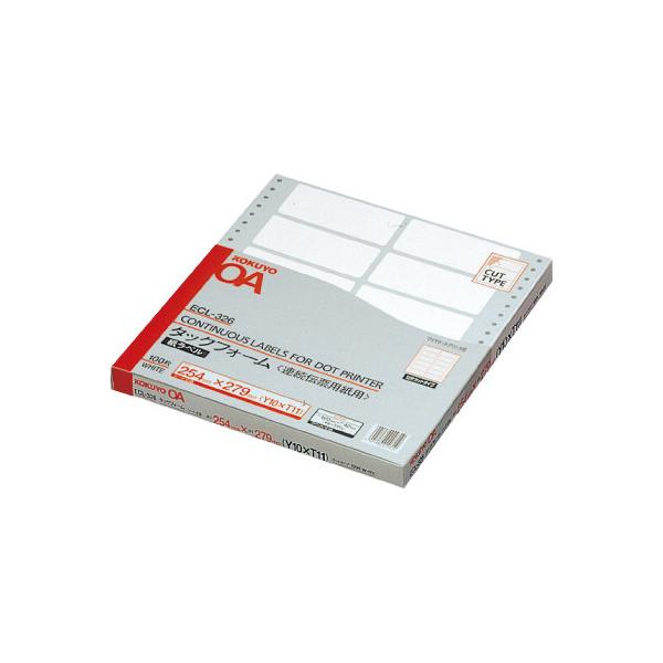 コクヨ 連続伝票用紙 タックフォーム １００枚 Ｙ１０ＸＴ１１ １２片 ＥＣＬ−３２６品番：ECL-326JANコード:4901480020310※メーカーの都合によりパッケージ及び内容量などが予告なく変更される場合があります。