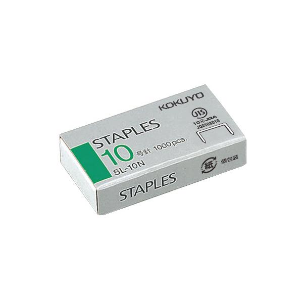 コクヨ ステープル 針  １０号針 １０００本 ＳＬ−１０Ｎ品番：SL-10NJANコード:4901480430102お得な１０パックセット※メーカーの都合によりパッケージ及び内容量などが予告なく変更される場合があります。