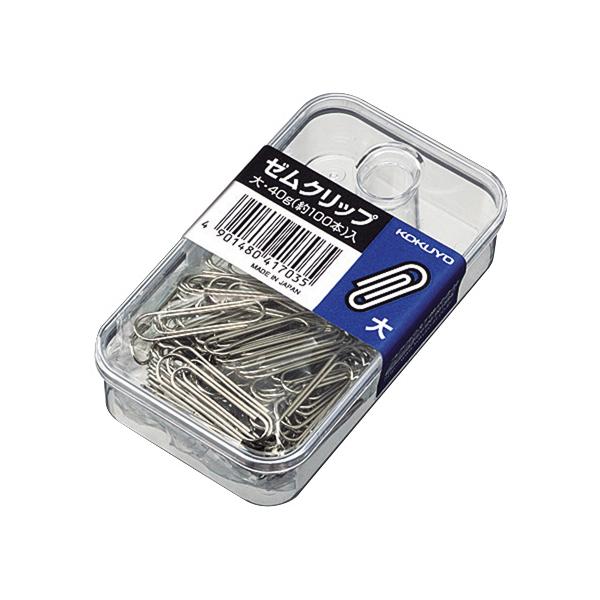 コクヨ ゼムクリップ プラケース入 大 ２８ｍｍ 約１００本入 クリ−１品番：クリ-1JANコード:4901480417035お得な１０パックセット※メーカーの都合によりパッケージ及び内容量などが予告なく変更される場合があります。