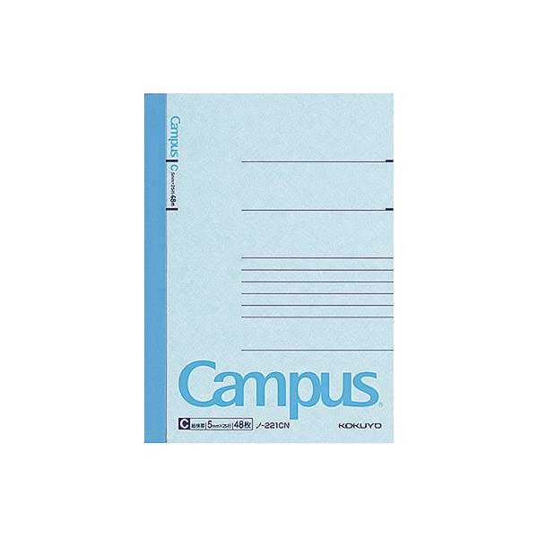 コクヨ キャンパスノート Ｃ罫 細横罫  Ａ６ ５号  罫幅５ｍｍ ４８枚 ノ−２２１ＣＮ品番：ノ-221CNJANコード:4901480190365※メーカーの都合によりパッケージ及び内容量などが予告なく変更される場合があります。