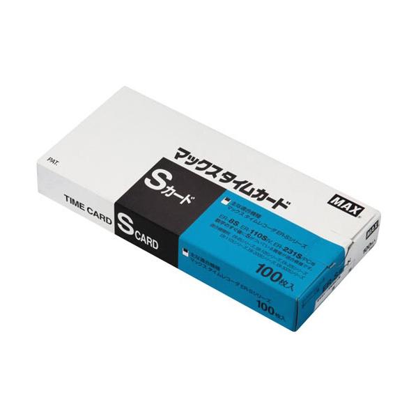 マックス タイムカード １００枚入り ＥＲ−Ｓカ−ド品番：ER-Sカ-ドJANコード:4902870012076お得な１０パックセット※メーカーの都合によりパッケージ及び内容量などが予告なく変更される場合があります。