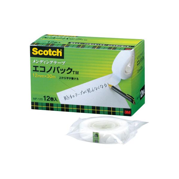 スリーエム ジャパン スコッチ メンディングテープエコノＰ 小巻 １２ｍｍ×３０ｍ １２巻入 ＭＰ−１２Ｓ品番：MP-12SJANコード:4547452915903※メーカーの都合によりパッケージ及び内容量などが予告なく変更される場合があります。