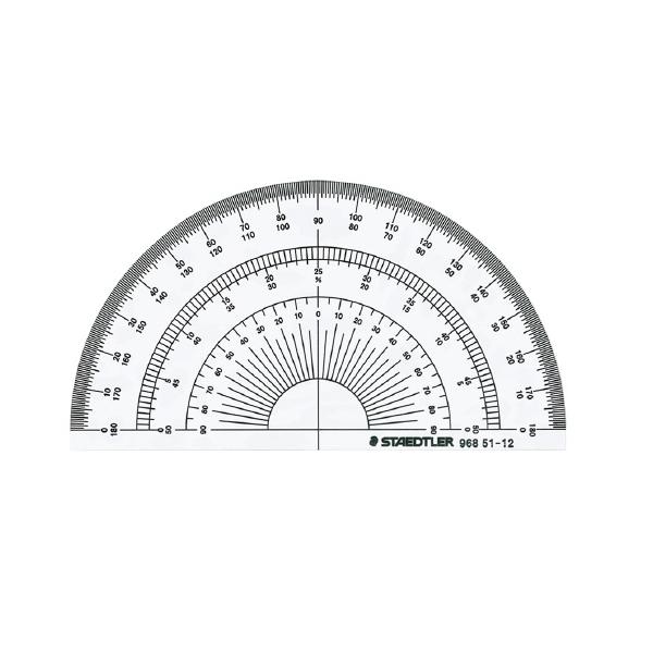 ステッドラー 半円分度器 １２ｃｍ ９６８−５１−１２品番：968-51-12JANコード:4955414968513※メーカーの都合によりパッケージ及び内容量などが予告なく変更される場合があります。