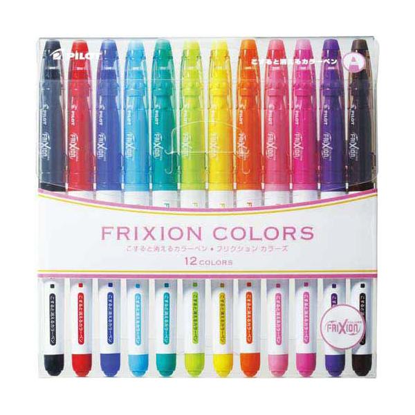 パイロット　フリクションカラーズ　１２色セット　フリクションインキ　０．６ｍｍ　ＳＦＣ−１２０Ｍ−１２ＣJANコード: 4902505414268品番: SFC-120M-12C※メーカーの都合によりパッケージ及び内容量などが予告なく変更さ...