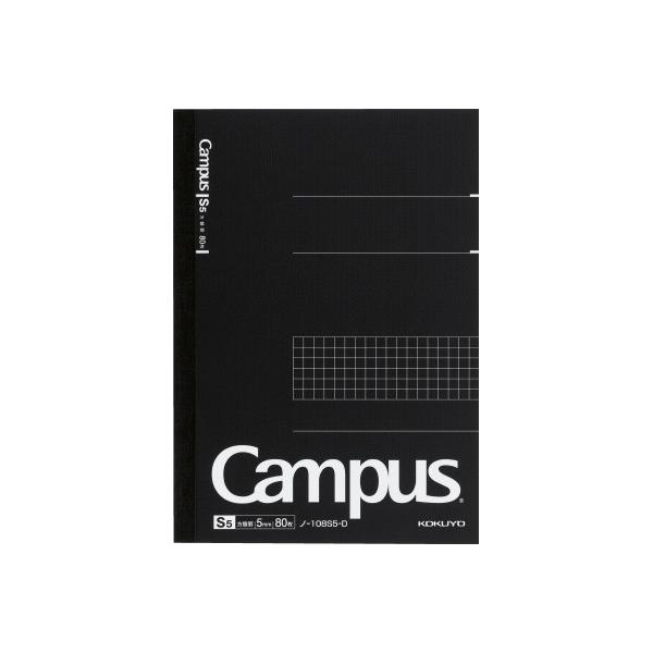 コクヨ キャンパスノート 方眼罫  Ａ５ ３号  ５ｍｍ方眼罫 ８０枚 ノ−１０８Ｓ５−Ｄ品番：ノ-108S5-DJANコード:4901480317847※メーカーの都合によりパッケージ及び内容量などが予告なく変更される場合があります。