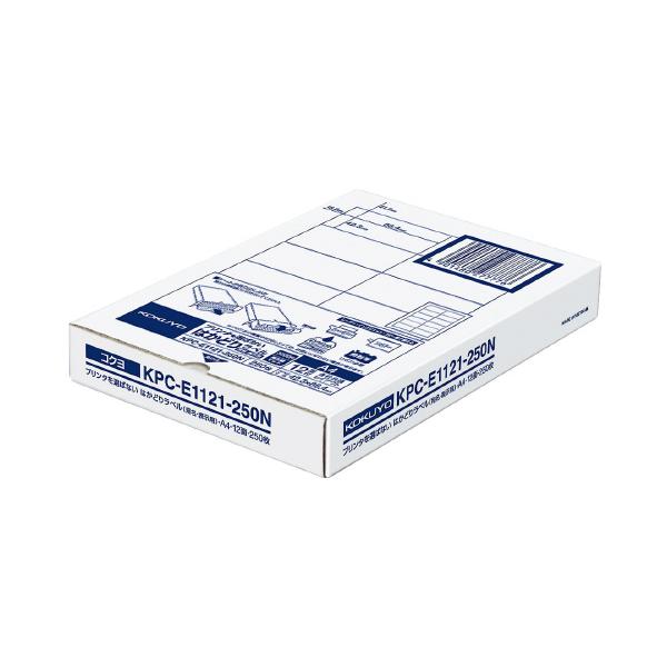 コクヨ プリンタを選ばないはかどりラベル Ａ４ １２面 ２５０枚入り ＫＰＣ−Ｅ１１２１−２５０Ｎ品番：KPC-E1121-250NJANコード:4901480277776※メーカーの都合によりパッケージ及び内容量などが予告なく変更される場...
