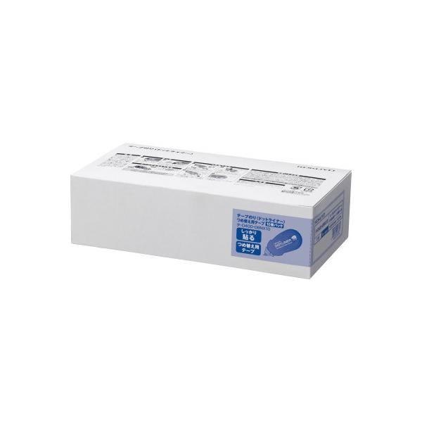 コクヨ テープのり ドットライナー   つめ替え用テープ １０個パック タ−Ｄ４００−０８ＮＸ１０品番：タ-D400-08NX10JANコード:4901480228839※メーカーの都合によりパッケージ及び内容量などが予告なく変更される場合...