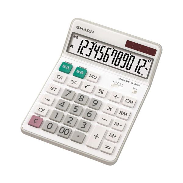 シャープ 電卓 ＥＬ−Ｓ４５２Ｘ品番：EL-S452XJANコード:4974019817903※メーカーの都合によりパッケージ及び内容量などが予告なく変更される場合があります。