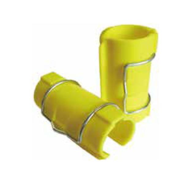 ・シート類をワンタッチで固定。・シートが破れにくい。・48.6φ単管用・入数: 50個入り・色: イエロー・メーカー: (株)アークエース・メーカー直送品・北海道、沖縄他離島は別送料・画像はイメージ画像です。