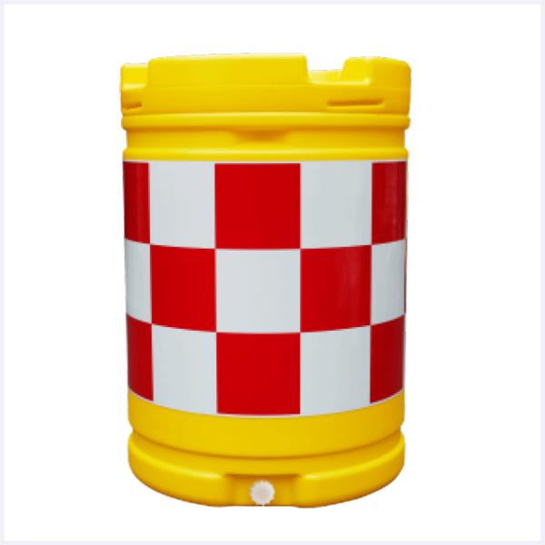 ・衝突緩衝材・上部全体が蓋になっています。・水袋の出し入れが簡単。・蓋のセンター部に工事灯をセットできます。・下部に水抜き栓あり。・型式 : AZC-001・色 : 赤(反射)/白(反射)・サイズ : 580×835mm・材質 : PE製・...