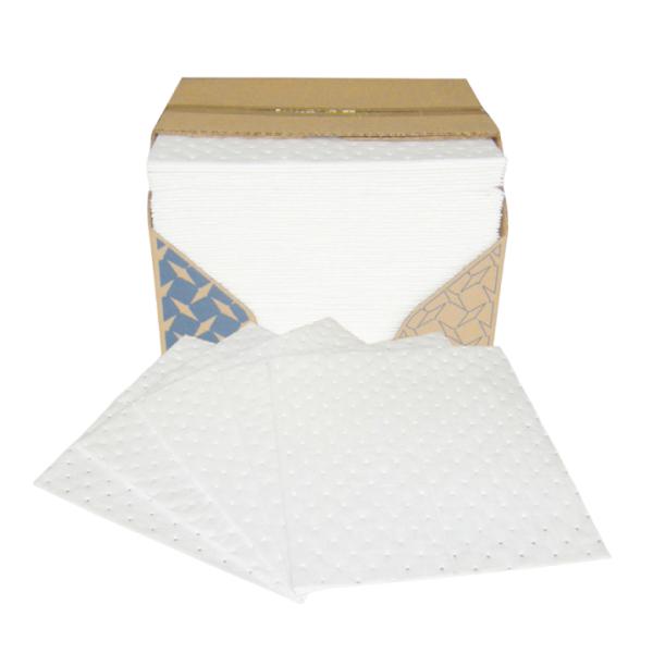 ・オイル吸収材・スピルファイター・シートタイプ・撥水性に優れ油だけを吸収。・両面を不織布でコート。・オイルのふき取りに最適。・型式 : OPW-75J・サイズ : 41cm×51cm・厚さ : 4mm・吸収量 : 約152L (約100枚)...