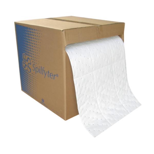 ・オイル吸収材・スピルファイター・ロールタイプ・撥水性に優れ油だけを吸収。・陸上での油類の漏洩防止や漏洩処理。・機械メンテナンス用に最適。・必要なだけ切り取って使用します。・型式 : OPW-914・サイズ : 41cm×4572cm・吸収...