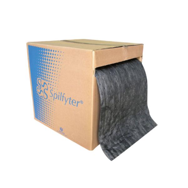 ・液体吸収材・スピルファイター・万能タイプ吸収材・ロールタイプ・あらゆる液体の吸収が可能。・吸収材を液体により区分して使用する必要がない。・帯電防止処理品・メンテナンス用に必要なだけ切って使用。・型式 : DB-914・サイズ : 41cm...