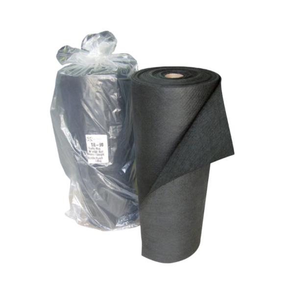 ・液体吸収材・スピルファイター・万能タイプ吸収材・マットタイプ・あらゆる液体の吸収が可能。・吸収材を液体により区分して使用する必要がない。・裏面に樹脂シートが圧着されている。・吸収した液体が床面まで浸透しない。・帯電防止処理品・工場通路や事...