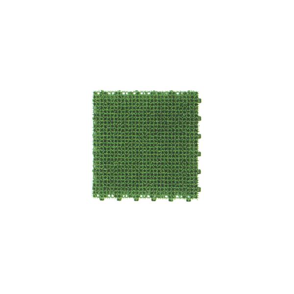 ・人工芝・一般家庭向け。・手足に心地よい芝形状。・ベランダや屋上に最適。・ジョイント式。・専用フチの取付けが可能。・透水(水抜け有り)・防災試験登録番号 EO830980・静電防止加工・エチレン酢酸ビニール製・サイズ : 300×300mm...