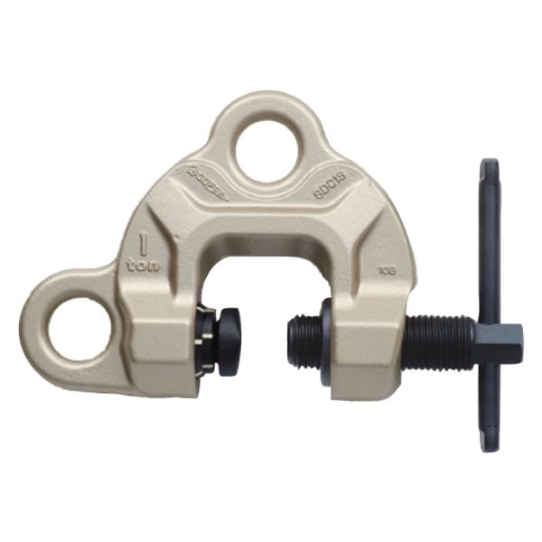 ・メーカー　: (株)スーパーツール・型式　: SDC2S・クランプ範囲　: 0〜40 mm・容量　: 2トン・NETIS登録商品 : KK-210036-A・締付け確認ができる安心、安全構造。・万能型吊りクランプ。・耐振性抜群。・画像はイ...