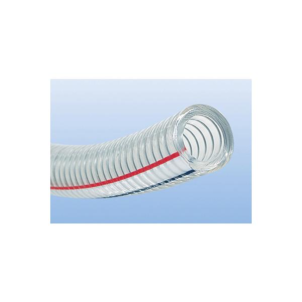 ・各業界での採用実績No.1のホースメーカー・一般配管用として様々な流体に対応。・折れ、つぶれに強い。・耐油性・耐久性に優れる。・透明性に優れ流体の確認が容易。・内面がフラットのため内部の残留物が少ない。・吸引にも使用可能。・軟質塩化ビニー...