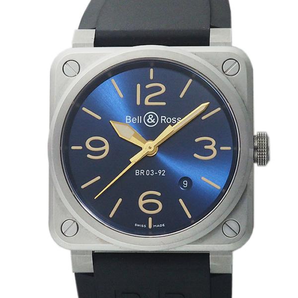 詳細：ベル＆ロス Bell＆Ross BR03-92 ブルー ヘリテージ BR0392-BUHE-ST/SCA 120本限定ブランド：Bell &amp; Ross (ベル&amp;ロス)型番：BR0392-BUHE-ST/SCA製造年：不...