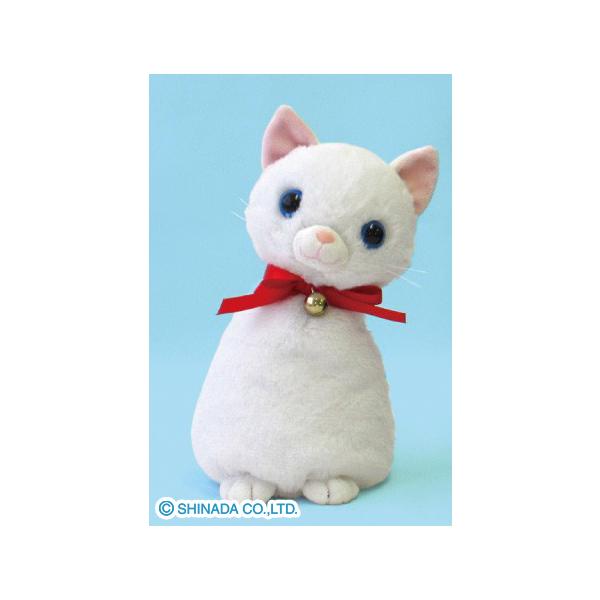 ぽっちゃりとしたおなか（chubby tummy：チャビータミー）が特徴のしろねこさんとくろねこさん。前足をちょこんと出したお座り姿が上品です。おなかまわりがとってもやわらかで、いつまでも触っていたくなるような肌ざわりです。サイズ：高19×...