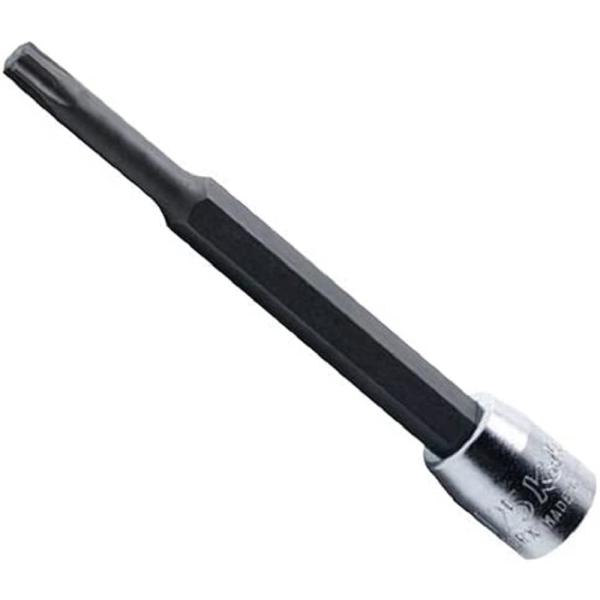 【商品概要】規格:T25サイズD(mm):12サイズL(mm):80重量(g):42【商品説明】説明1/4(6.35mm)SQ. トルクスビットソケット 全長80mm T25【商品詳細】ブランド：山下工業研究所商品名：コーケン 1/4(6....