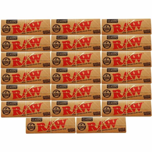 【商品概要】【商品説明】このローリングペーパーは、RAWブランドのクラシックペーパーシリーズで、シングル70ミリのサイズです。生分解性で、プラントベース、オーガニックで、遺伝子組み換え作物（GMO）フリー、ヴィーガンに適した素材で作られてい...