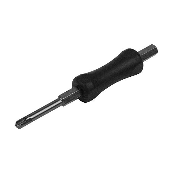 【商品概要】用途:ネジ溝のつぶれたネジの取り外し特徴1:ドライバーで回せない、なめて潰れたネジを回せるビット特徴2:専用特殊刃形状で新たな溝を作ってなめたネジを回す対応サイズ:M2~M4の皿ネジ・ナベネジ・トラスネジなど入数:1本【商品説明...