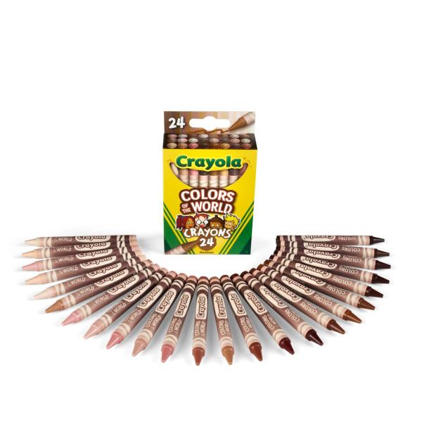 【商品概要】【商品概要】自分の肌の色がきっと見つかる、クレヨラ (Crayola) の24色クレヨン カラーオブザワールド (Colors of the world) シリーズ。多様性が当たり前になりつつある世界で、個性や文化の違いを“普通...