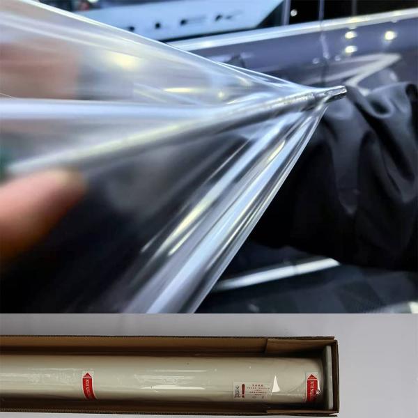 【商品概要】【ペイント保護】抜群の柔軟性を持ち、黄ばみ防ぎを誇るフィルムにより擦り傷、飛び石、鳥のふん、虫の死骸、紫外線、汚れから自動車のボディを守ります。【光沢アップ】貼り付け後は見た目や質感を損なわない上に、光沢感及び撥水性を高めま【自...