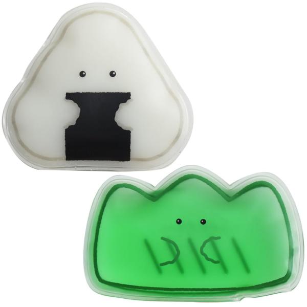 【商品概要】サイズ(約):のり/幅9.7×奥行1.5×高さ8.8cm(55g)、バラン/幅11×奥行1.5×高さ7cm(52g)素材・材質:表生地/PVC、内容物/水・増粘剤・防腐剤生産国:中国水洗い:可、電子レンジ・食洗機:使用不可※冷凍...