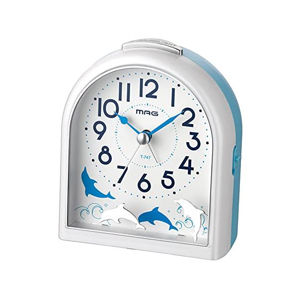 カジュアル・ホワイト 約高さ12.8×幅11.0×奥行き5.9cm T-747 WH-Z・・Color:ホワイト・本体サイズ：約高さ12.8×幅11.0×奥行き5.9cm・本体重量：約180g・材質：樹脂・機能：電子音アラーム、スヌーズ機能...