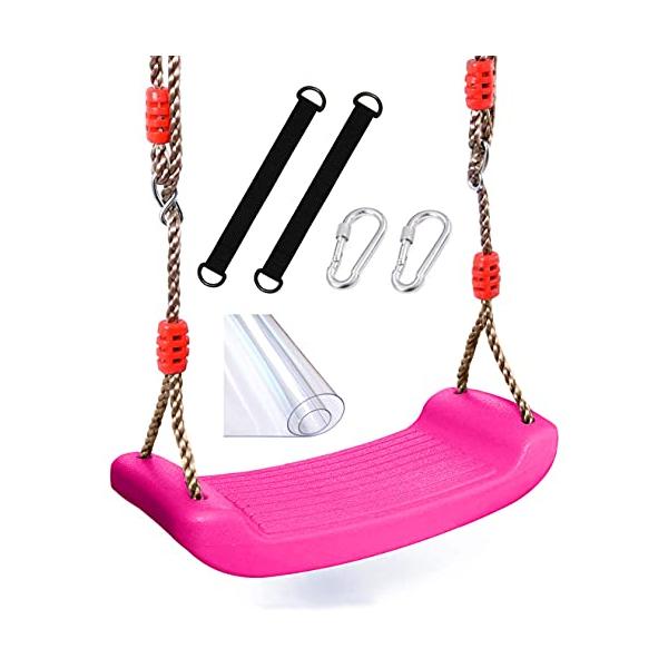 ・ピンク s m シングル ・・Color:ピンク・おうちブランコ♪簡単設置型の住宅用 子供ブランコ です。 屋内 屋外 共に設置可能です。（付属：ブランコロープ、座面すべり止めシート、スイングストラップ2本、カラビナ2個）・安全自宅設計ロ...